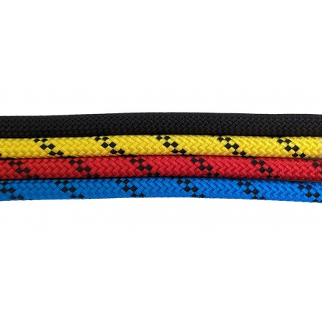 Premium Climbing Rope Slip Lead Dog Leash with Petzl O-Ring