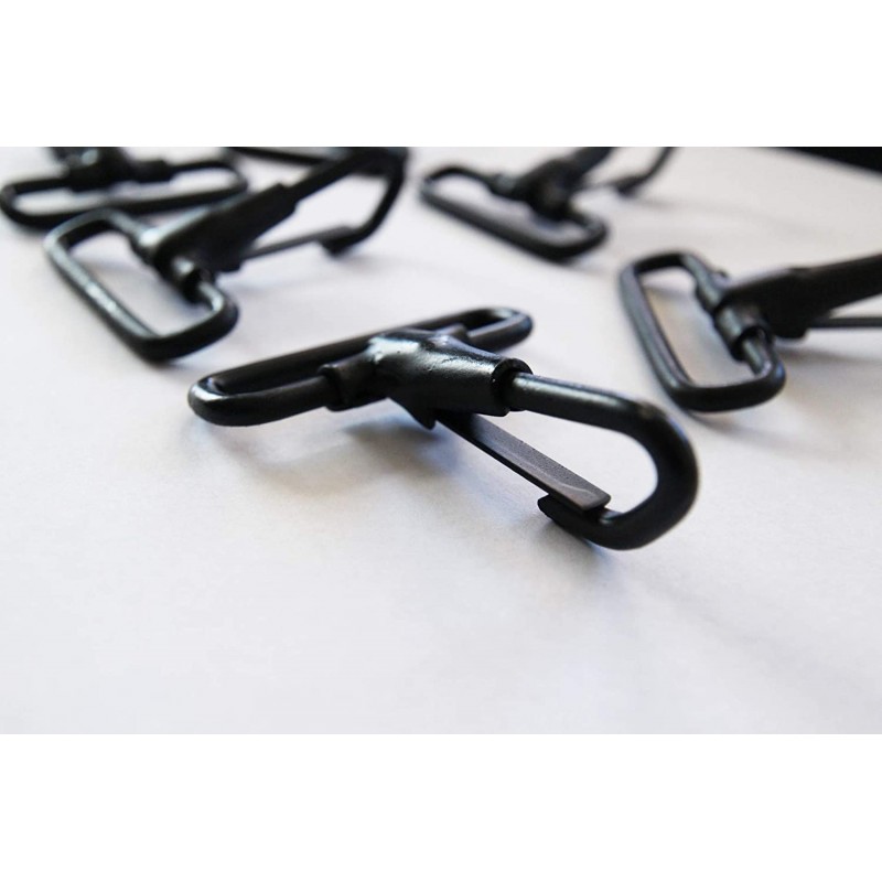 Genuine US Military Heavy Duty Replacement 1.5" Metal Snap Hook Clips ...