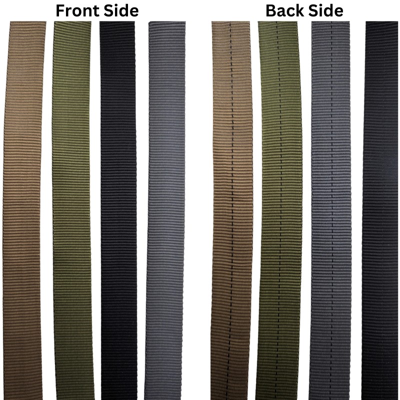Military Hiking Riggers Mil-Spec 1" Nylon Webbing Waist Belt with COBRA ...