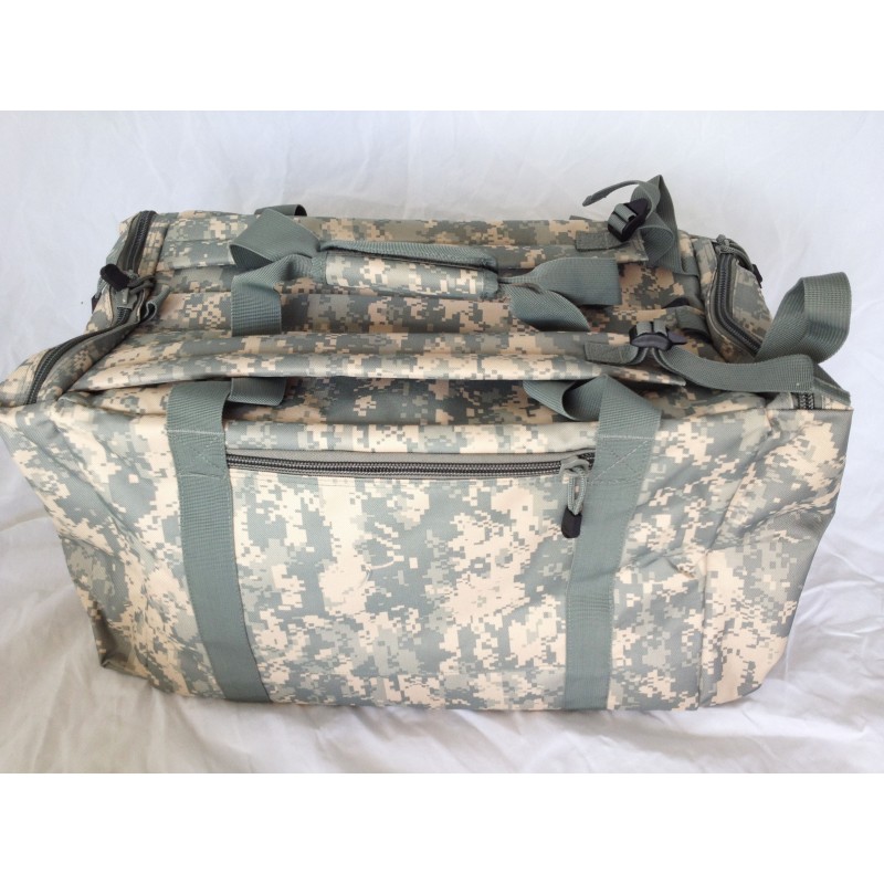 Military Army Tactical Cargo Style Duffle Bag Backpack