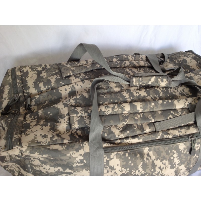 Military Army Tactical Cargo Style Duffle Bag Backpack