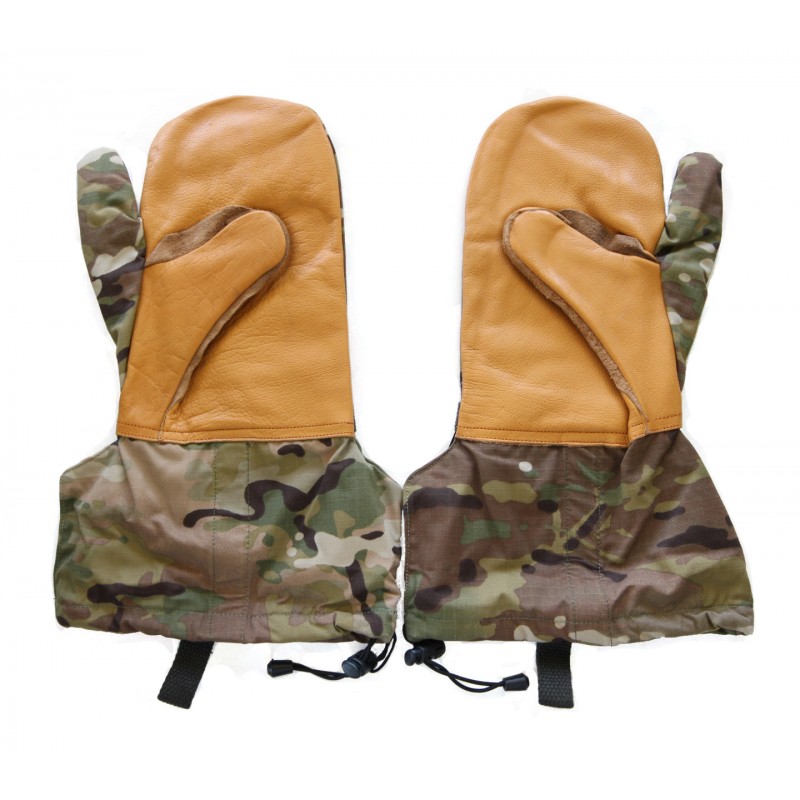 Hank's Surplus Military Camouflage Cold Weather Leather Snow Ski ...