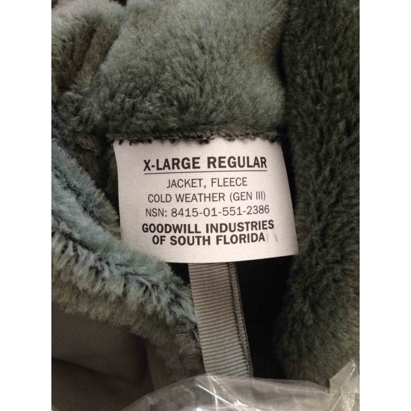 Official US Military Polartec Thermal Pro Gen III Cold Weather Fleece ...