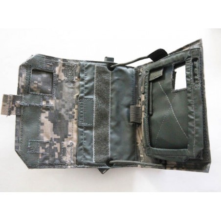Military Army MultiCam ACU MOLLE Tactical Wallet Utility Admin Pouch ...