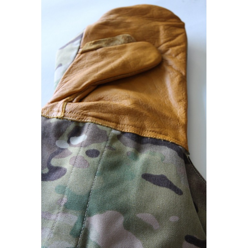 Hank's Surplus Military Camouflage Cold Weather Leather Snow Ski ...